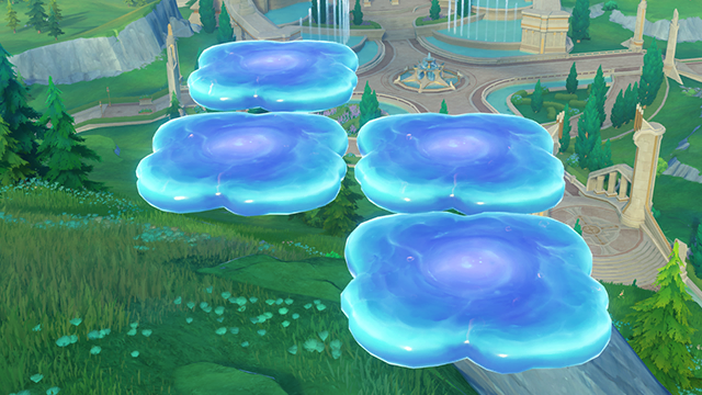 Floating Crystal Flowers and Floating Crystal Platforms - Genshin ...