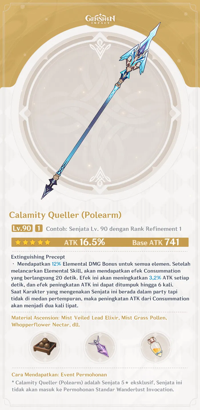 Calamity Queller - Genshin Impact - HoYoWiki