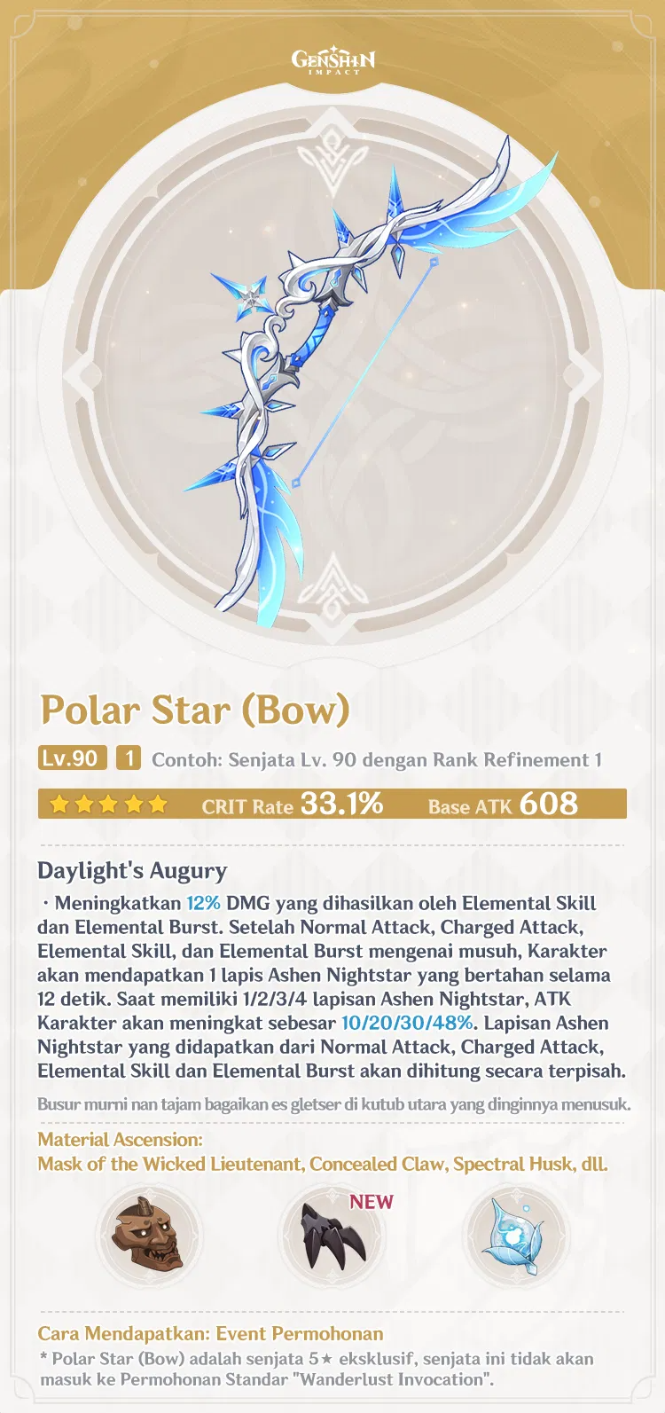 Polar Star - Genshin Impact - HoYoWiki