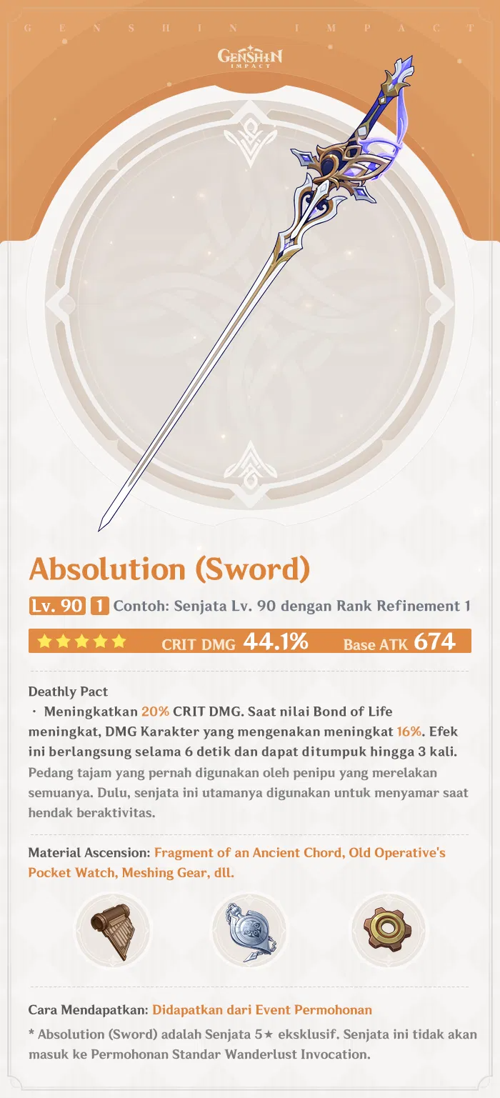 Absolution - Genshin Impact - HoYoWiki