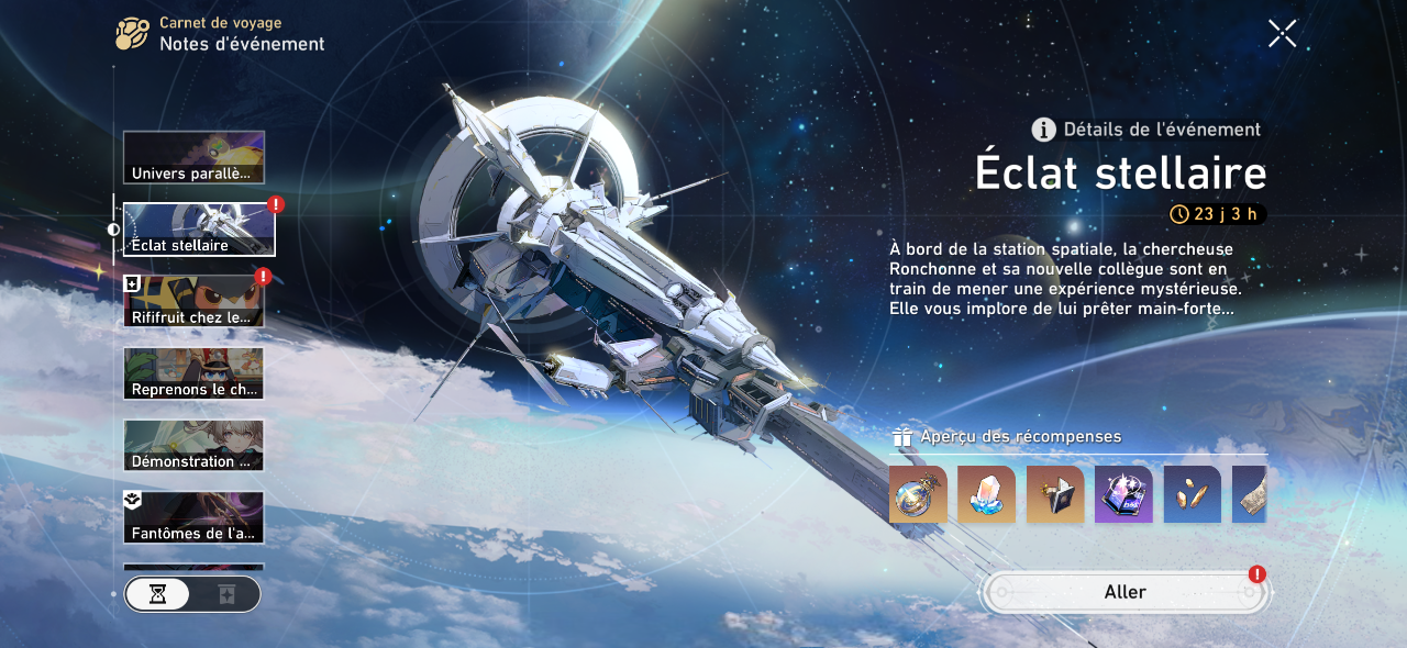 Éclat stellaire - Honkai : Star Rail - HoYoWiki