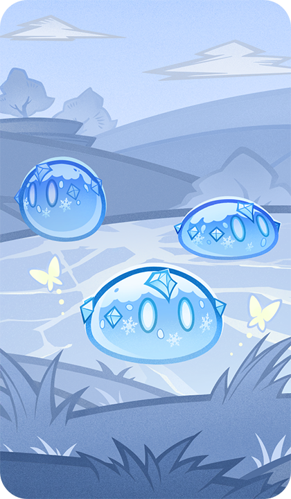 Cryo Slime - Genshin Impact - HoYoWiki