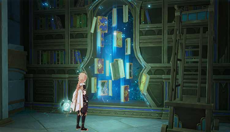 Un misterioso scaffale pieno di grimori? - Genshin Impact - HoYoWiki