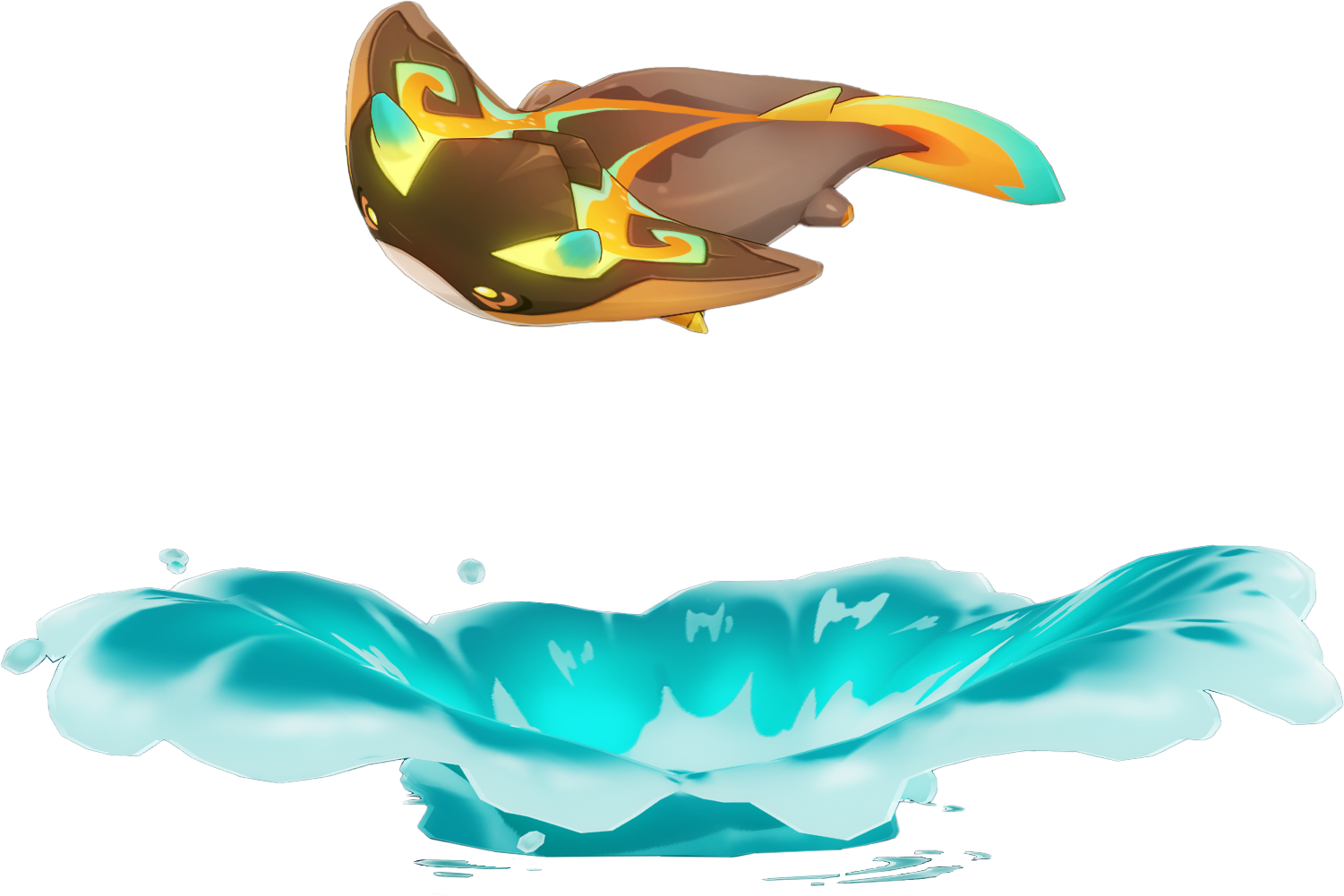 Magma Rapidfighting Fish - Genshin Impact - HoYoWiki