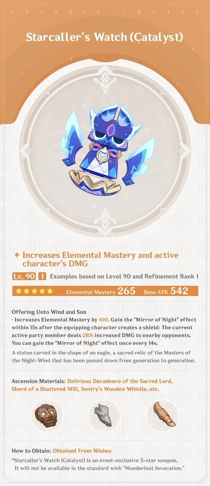 Starcaller's Watch - Genshin Impact - HoYoWiki