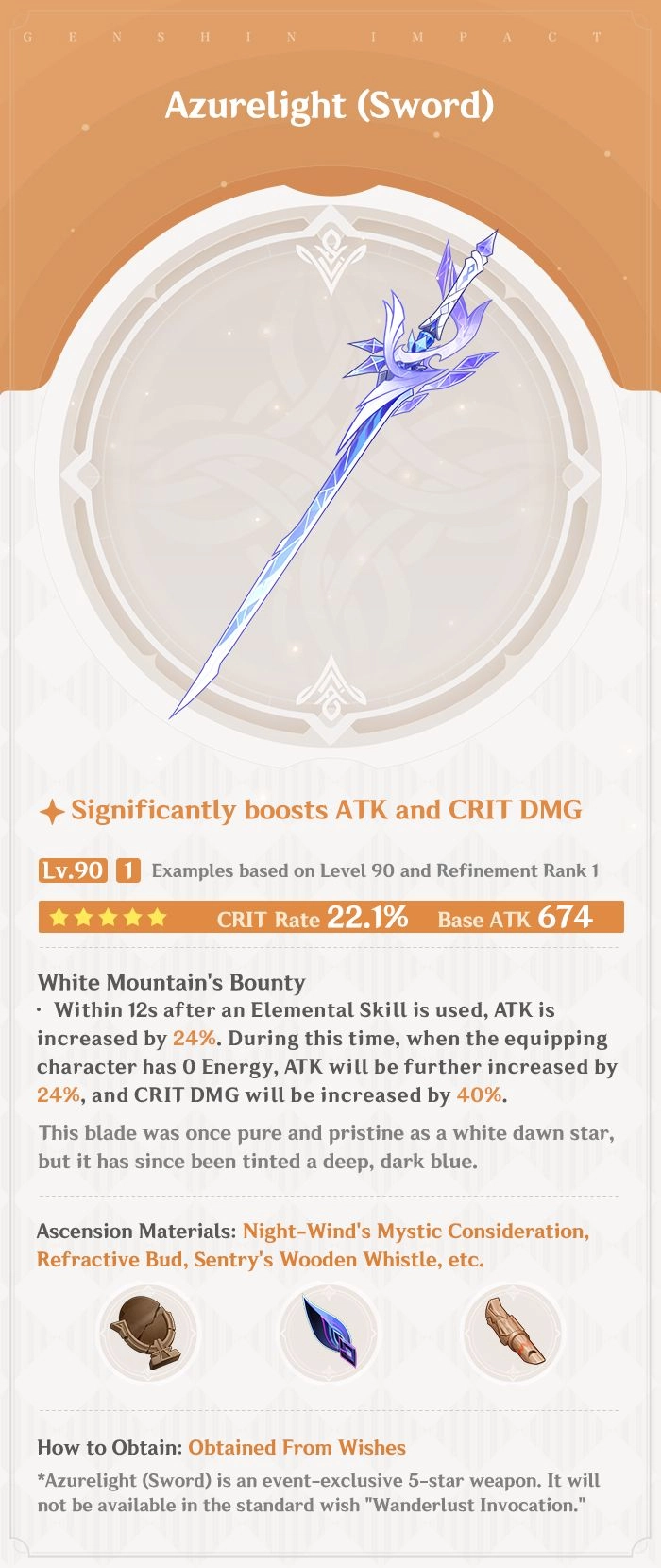 Azurelight - Genshin Impact - HoYoWiki